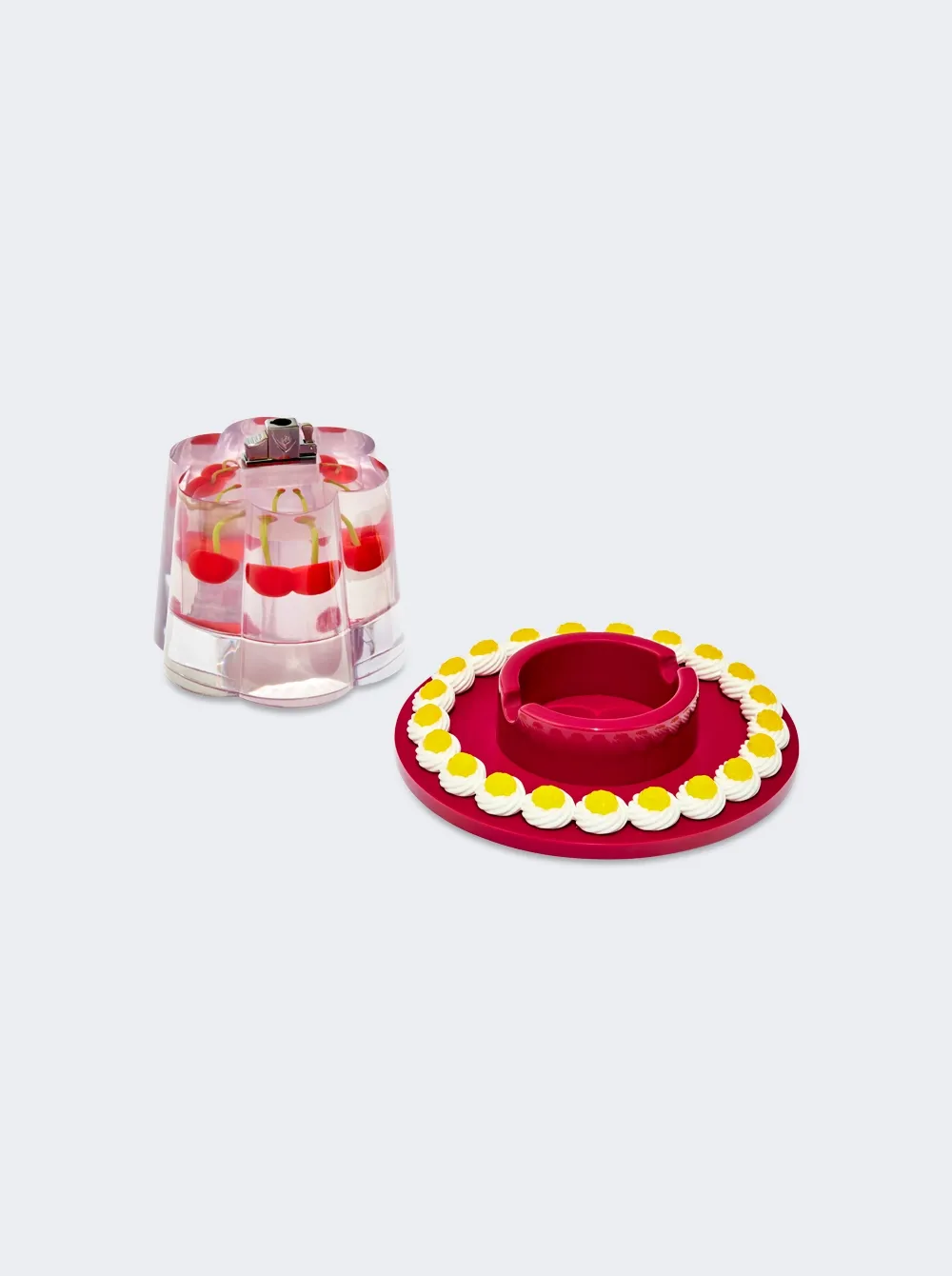 Tabletop Lighter Cherry Jelly Cake | SHOP BAZAAR