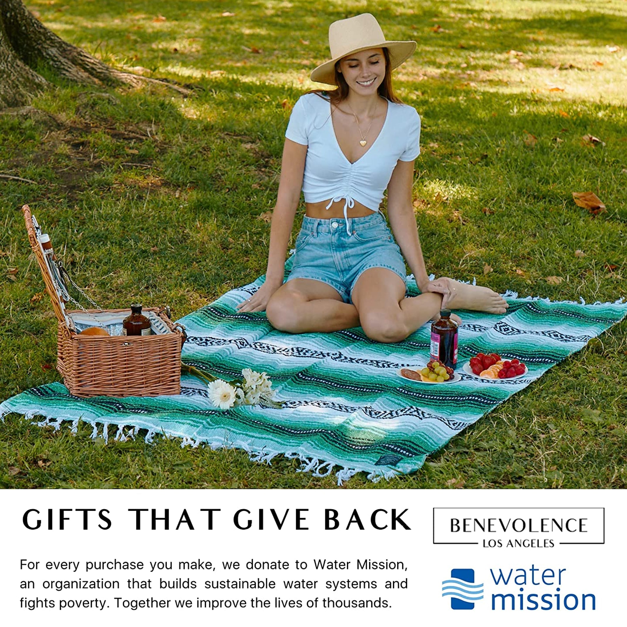 Authentic Mexican Falsa Blanket | SHOP BAZAAR