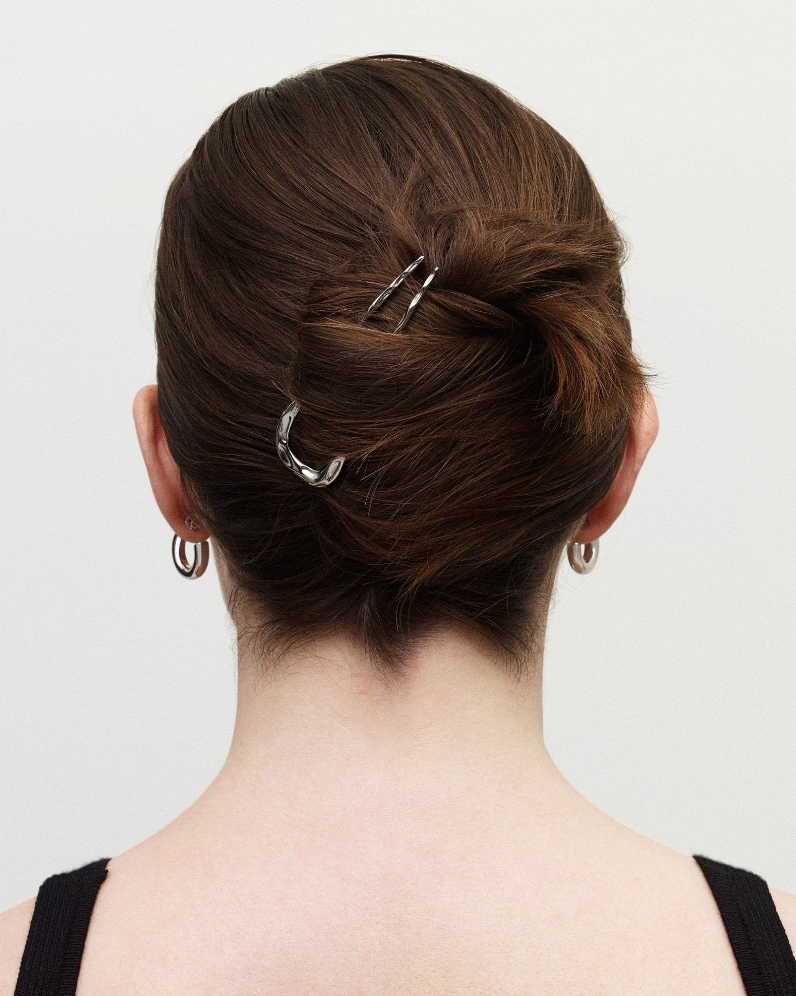 Petite Wavy French Hair Pin in Gold | SHOP BAZAAR