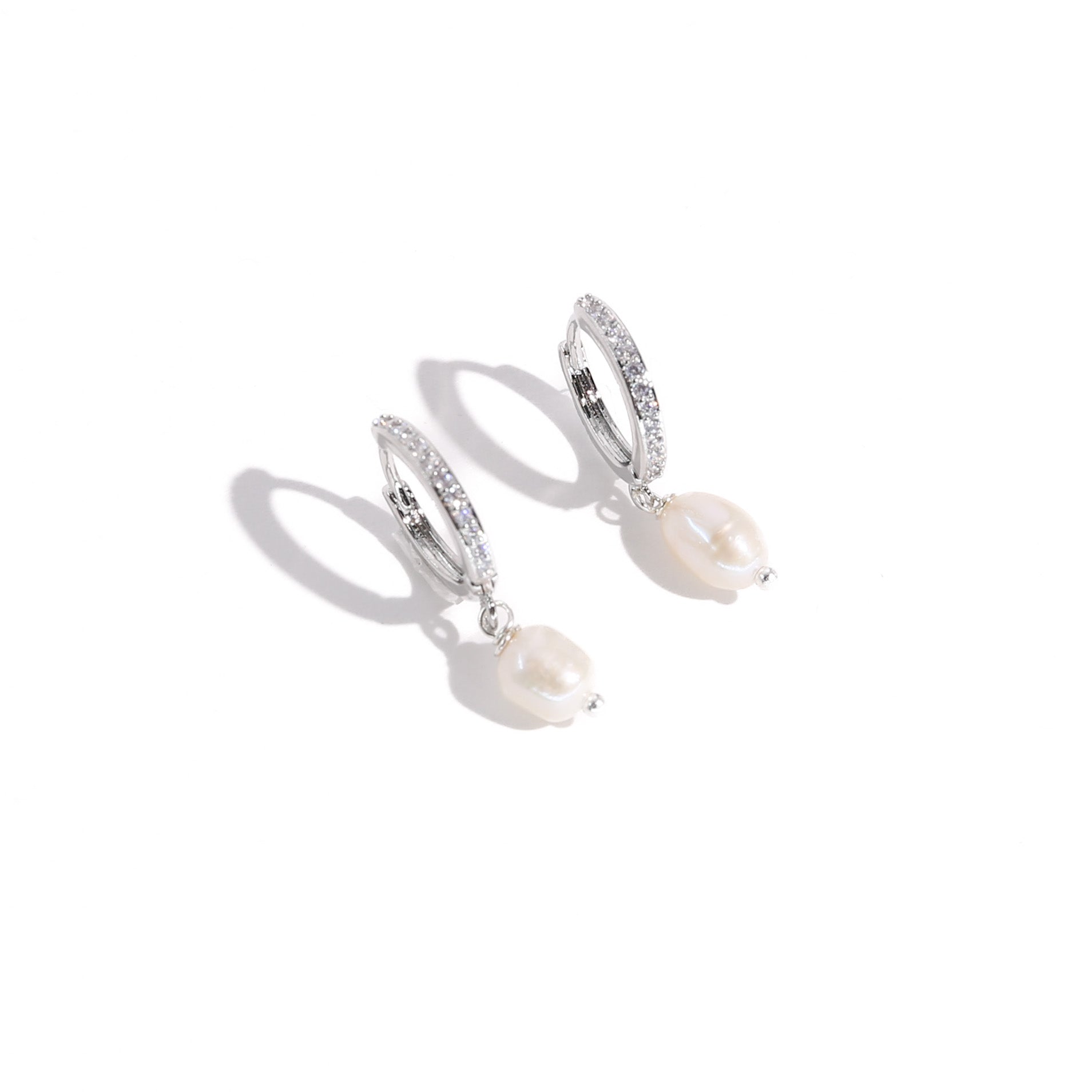 Lou Silver Earrings | SHOP BAZAAR