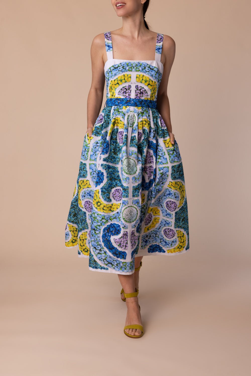 Iris Dress - Blue Topiary | SHOP BAZAAR