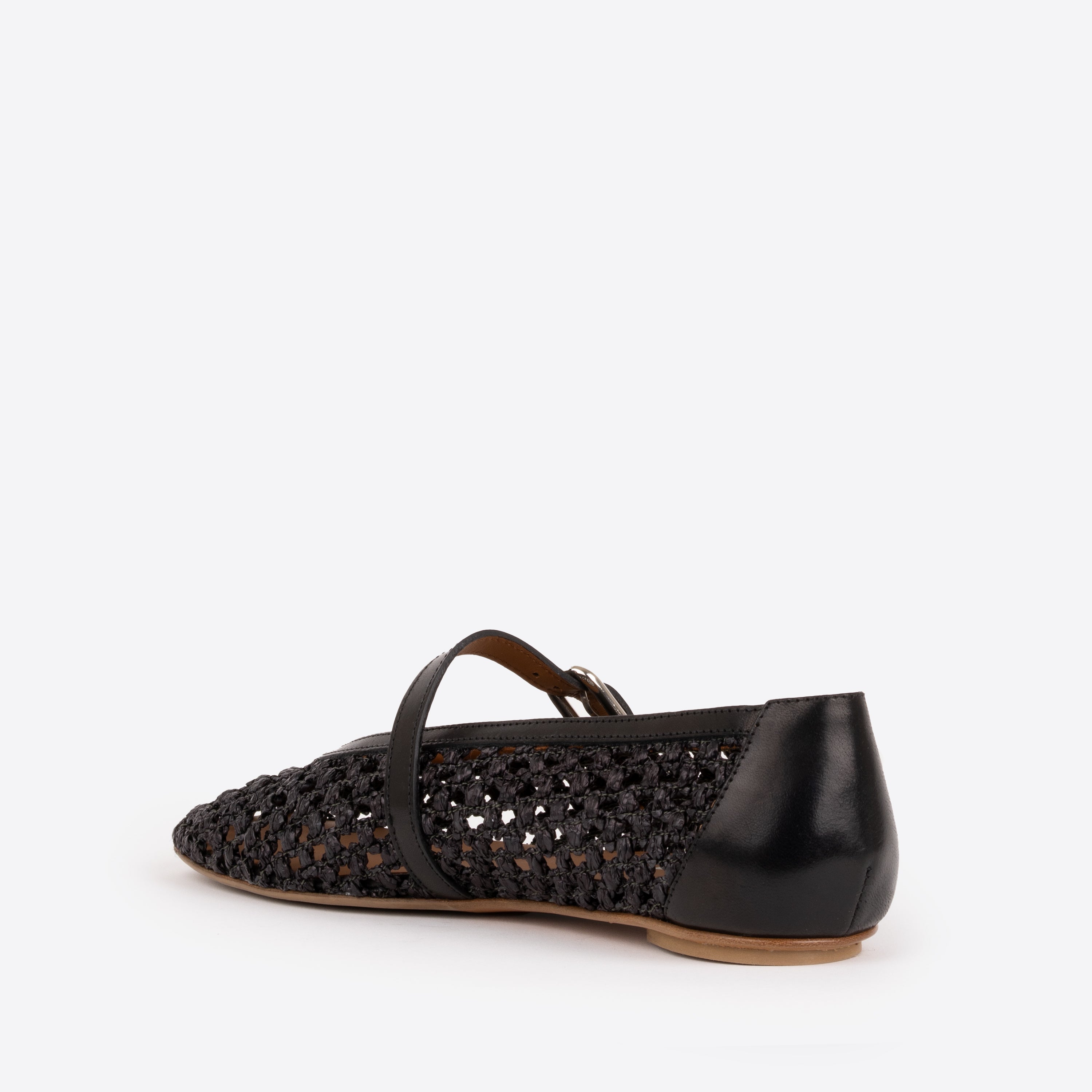 Lido Ballet Black Rafia | SHOP BAZAAR