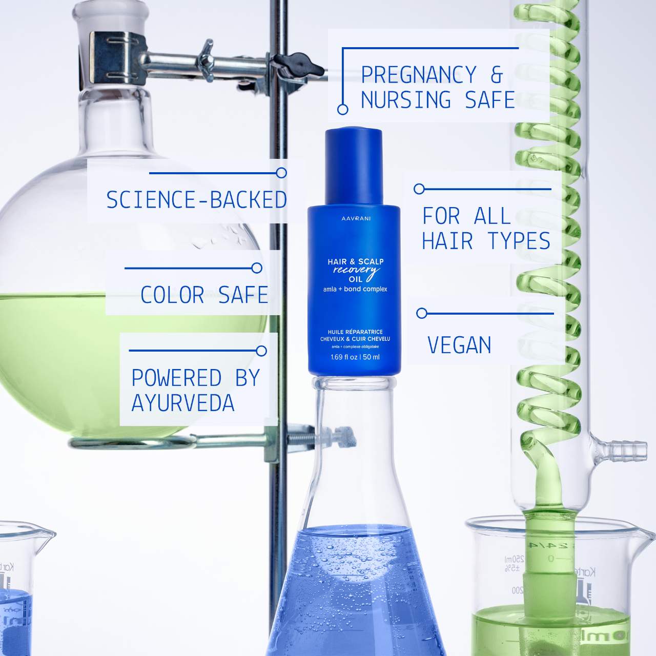 Hair And Scalp Recovery Pre-wash Oil For Strengthening And Frizz ...