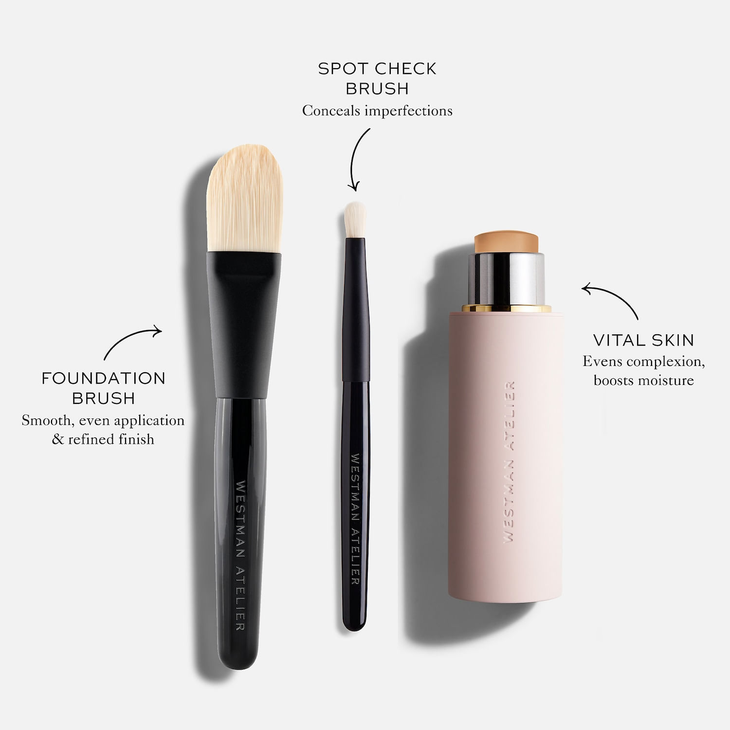 Clean Foundation And Concealer Spot Check Brush | SHOP BAZAAR