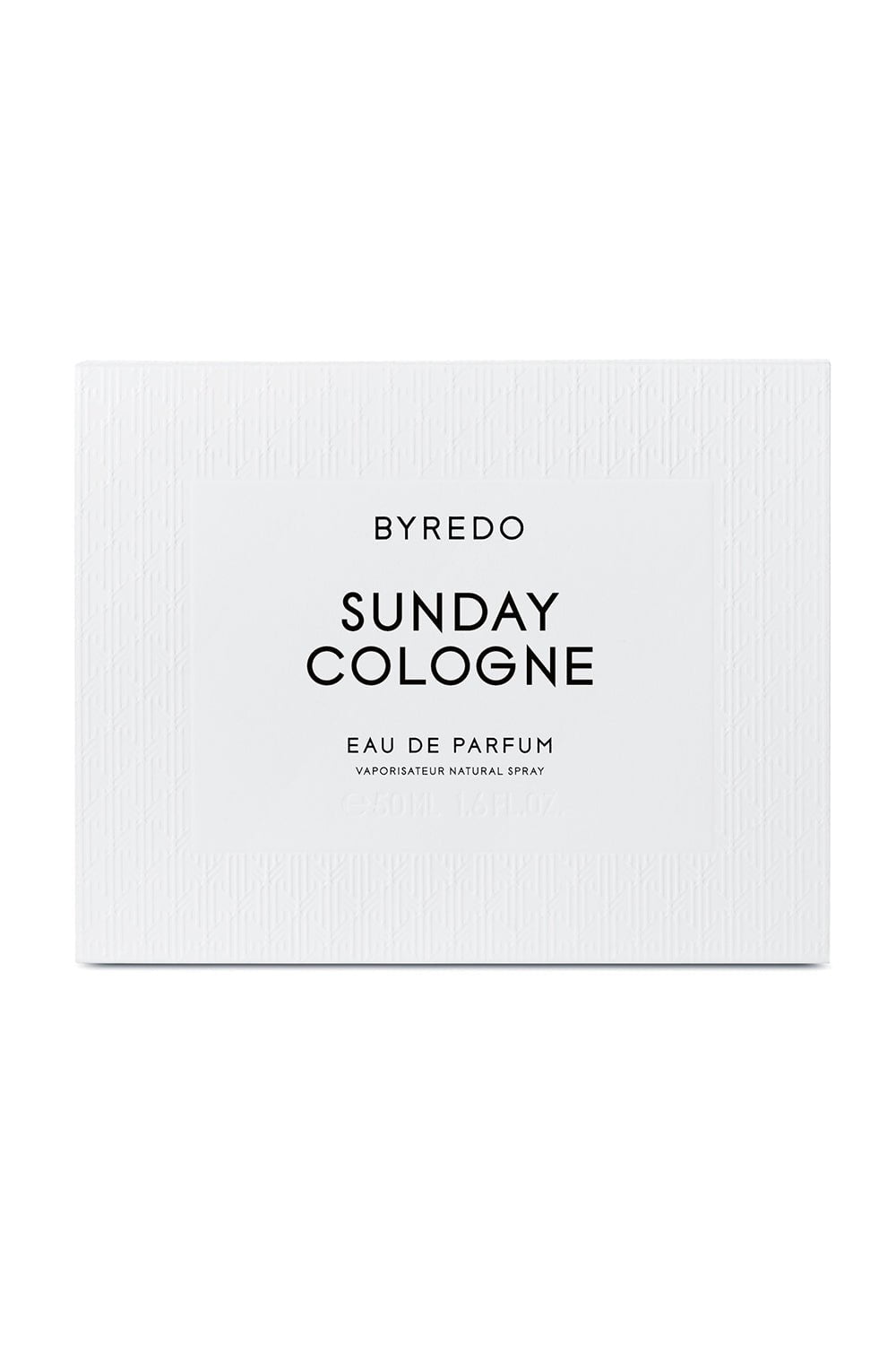 Sunday Cologne Eau De Parfum - 50ml | SHOP BAZAAR