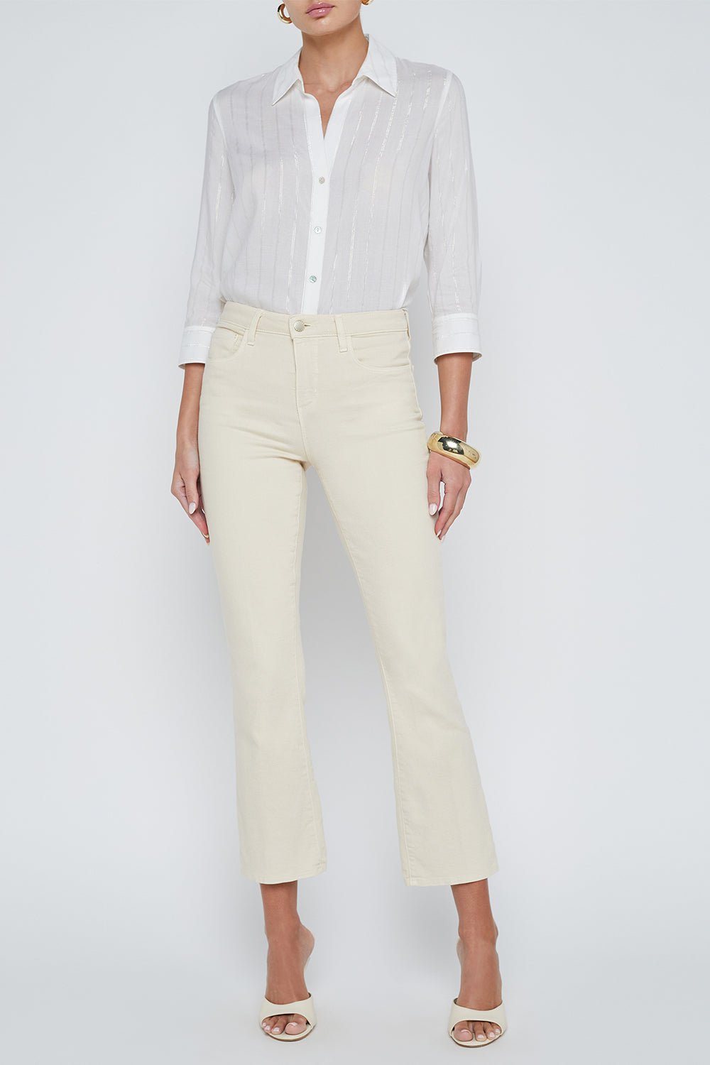 Mira Pant - Creme Brulee | SHOP BAZAAR