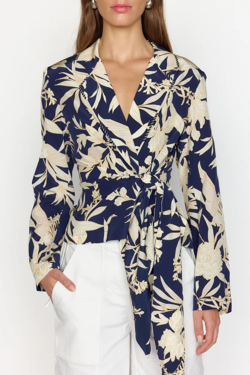 Laiken Jacket - Midnight Rosette | SHOP BAZAAR