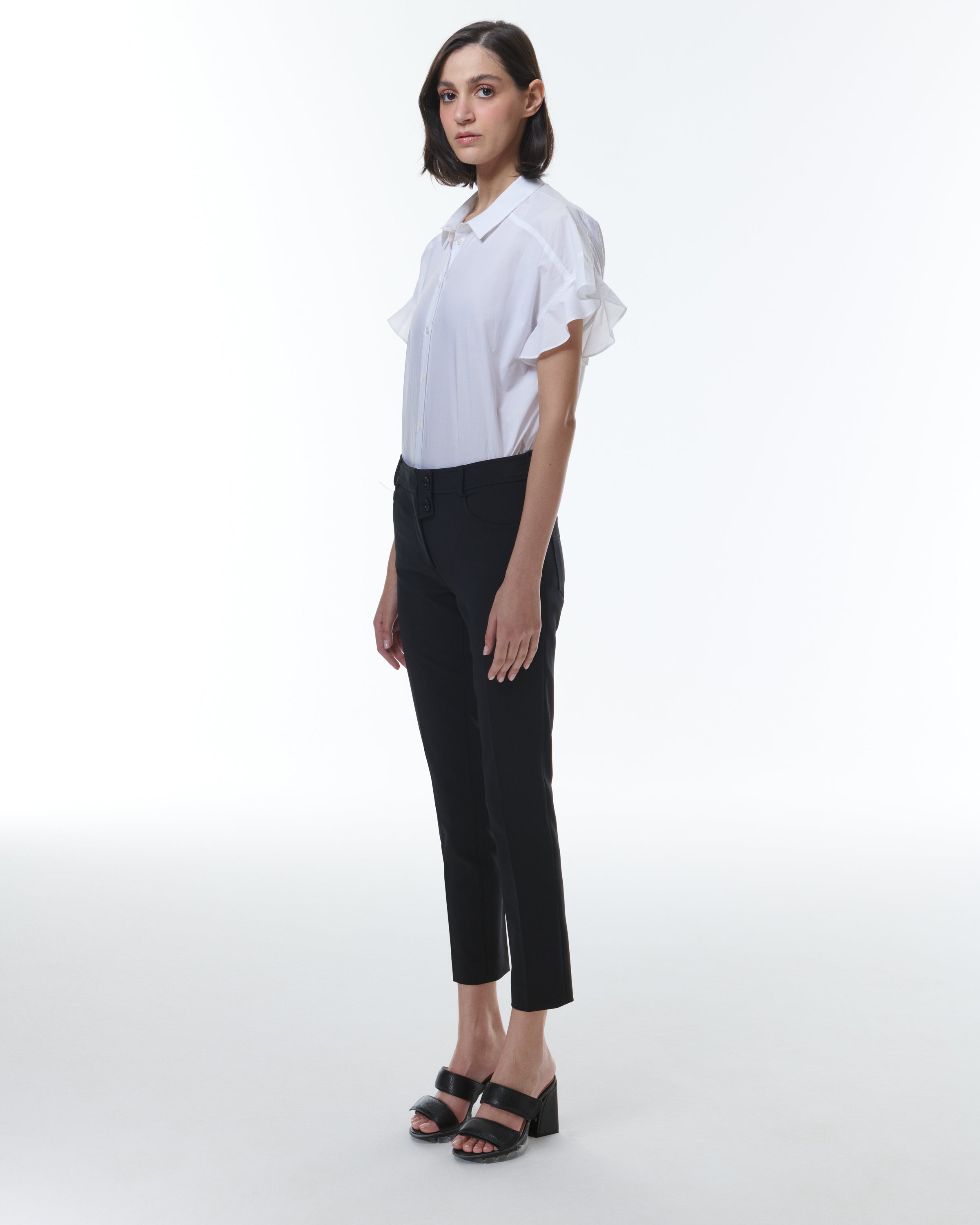 Echo Ruffled Sleeve Shirt | SHOP BAZAAR