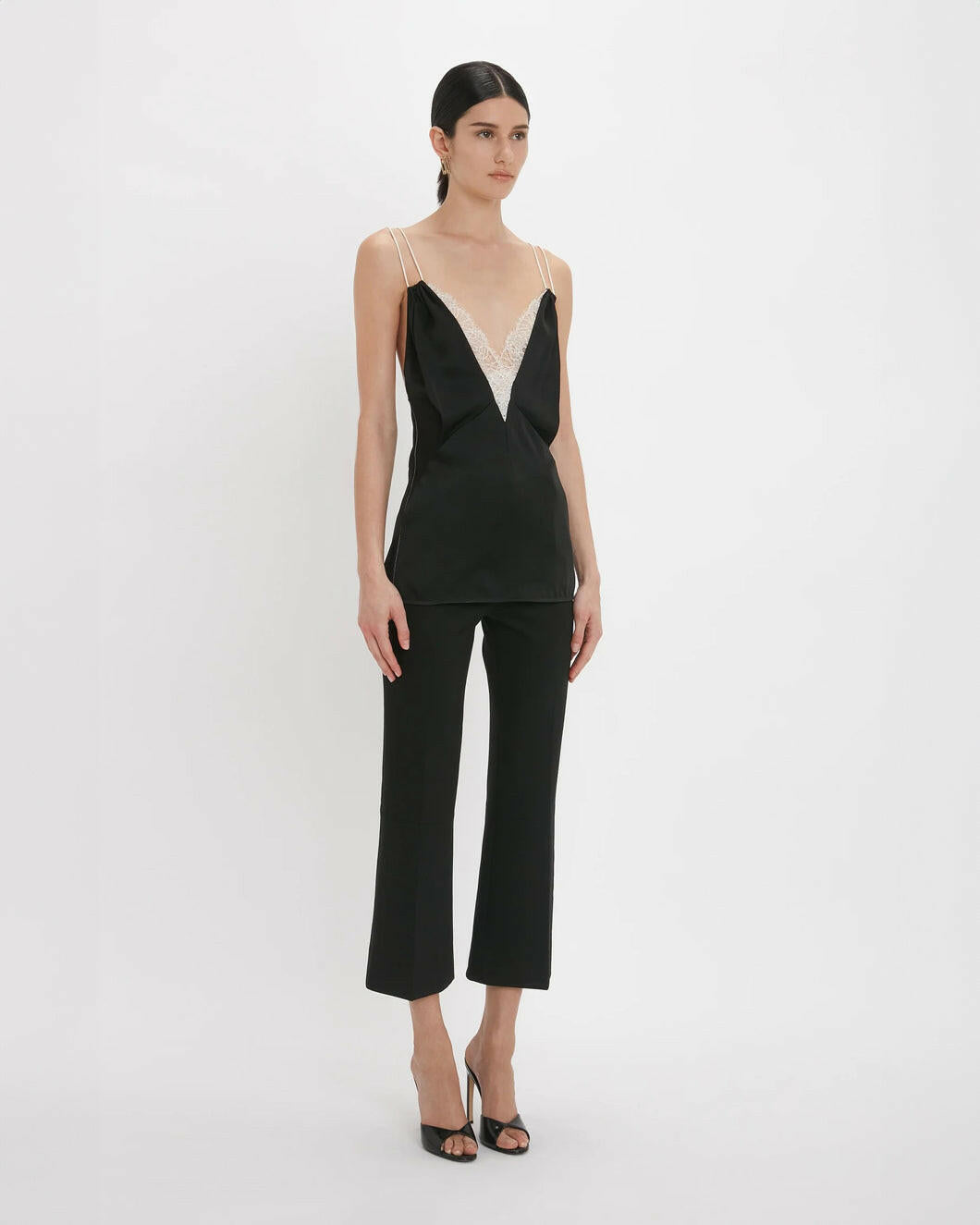 Lace Detail Cami Top | SHOP BAZAAR