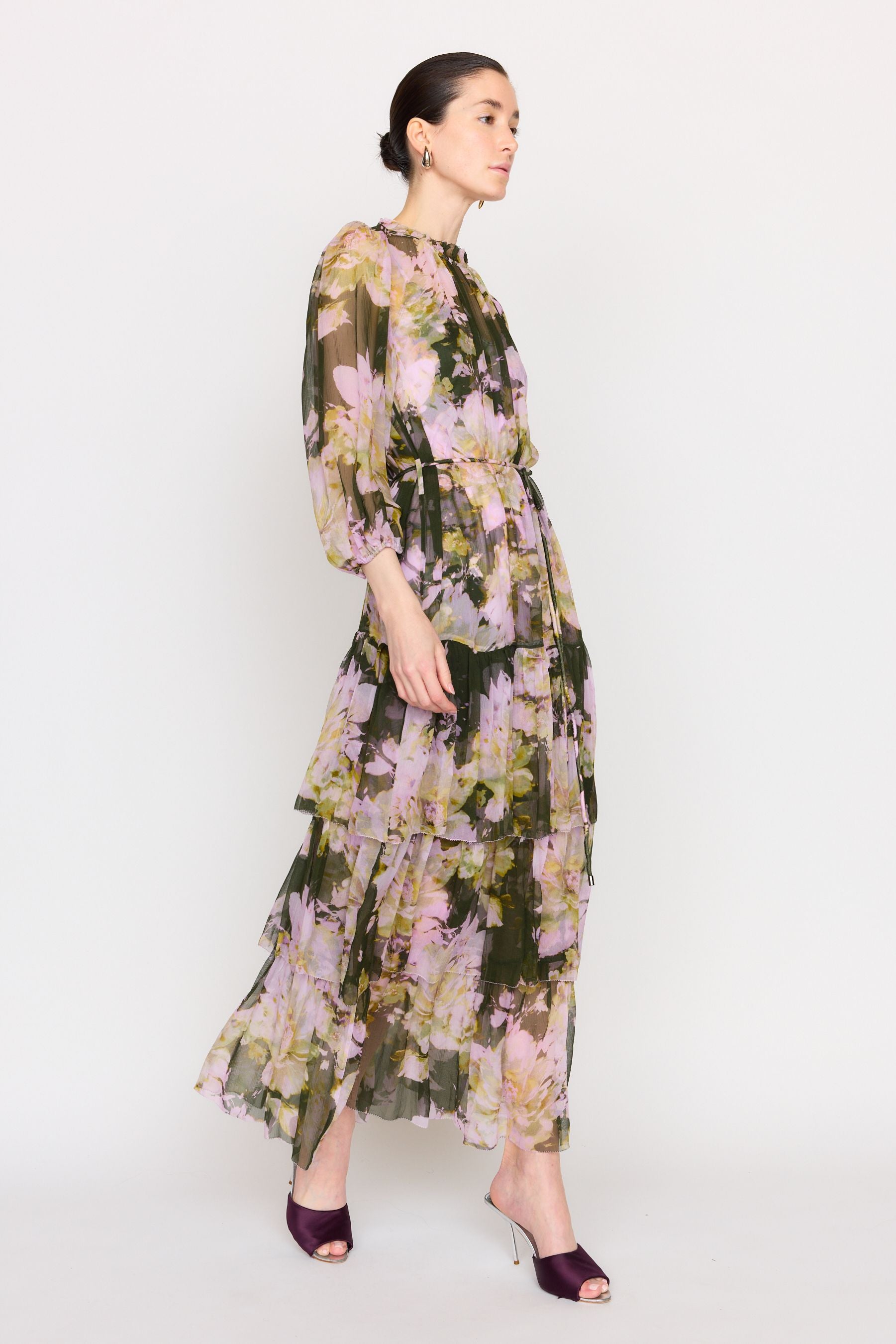 Sara Dress - Midnight Garden | SHOP BAZAAR