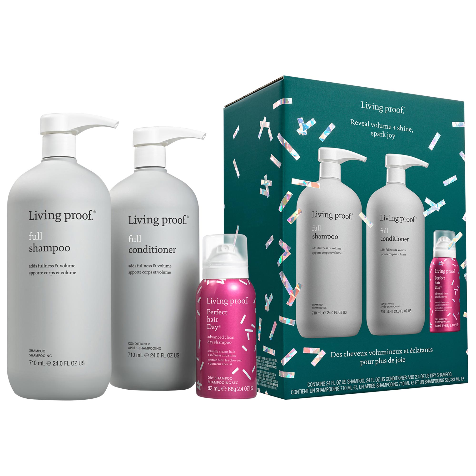 Full Shampoo, Conditioner, And Dry Shampoo Value Set | SHOP BAZAAR