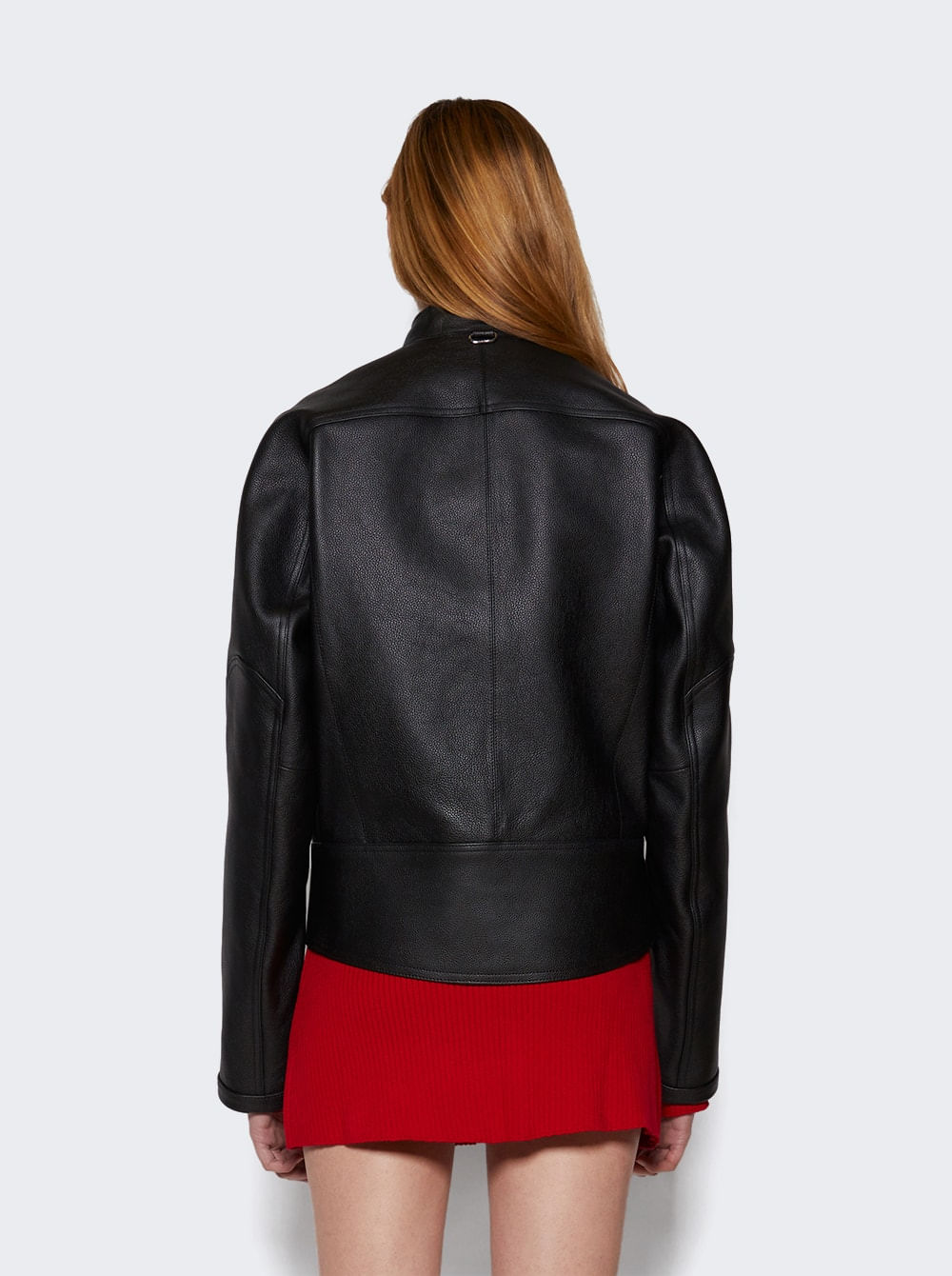 Scuba Leather Bomber Jacket | SHOP BAZAAR
