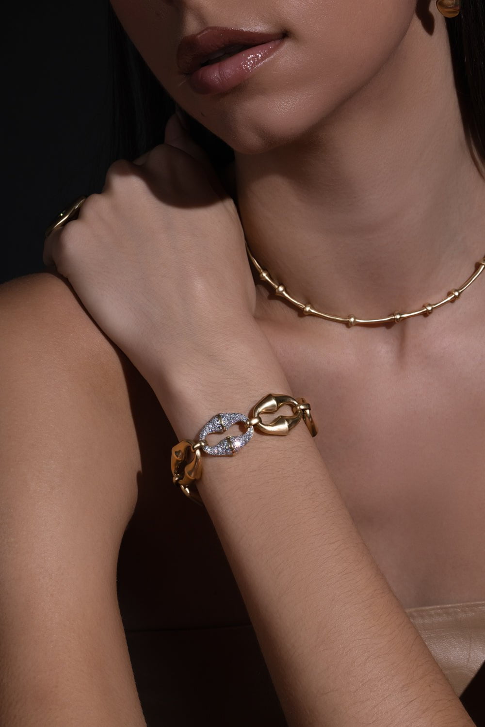 Chrona Link Diamond Bracelet | SHOP BAZAAR