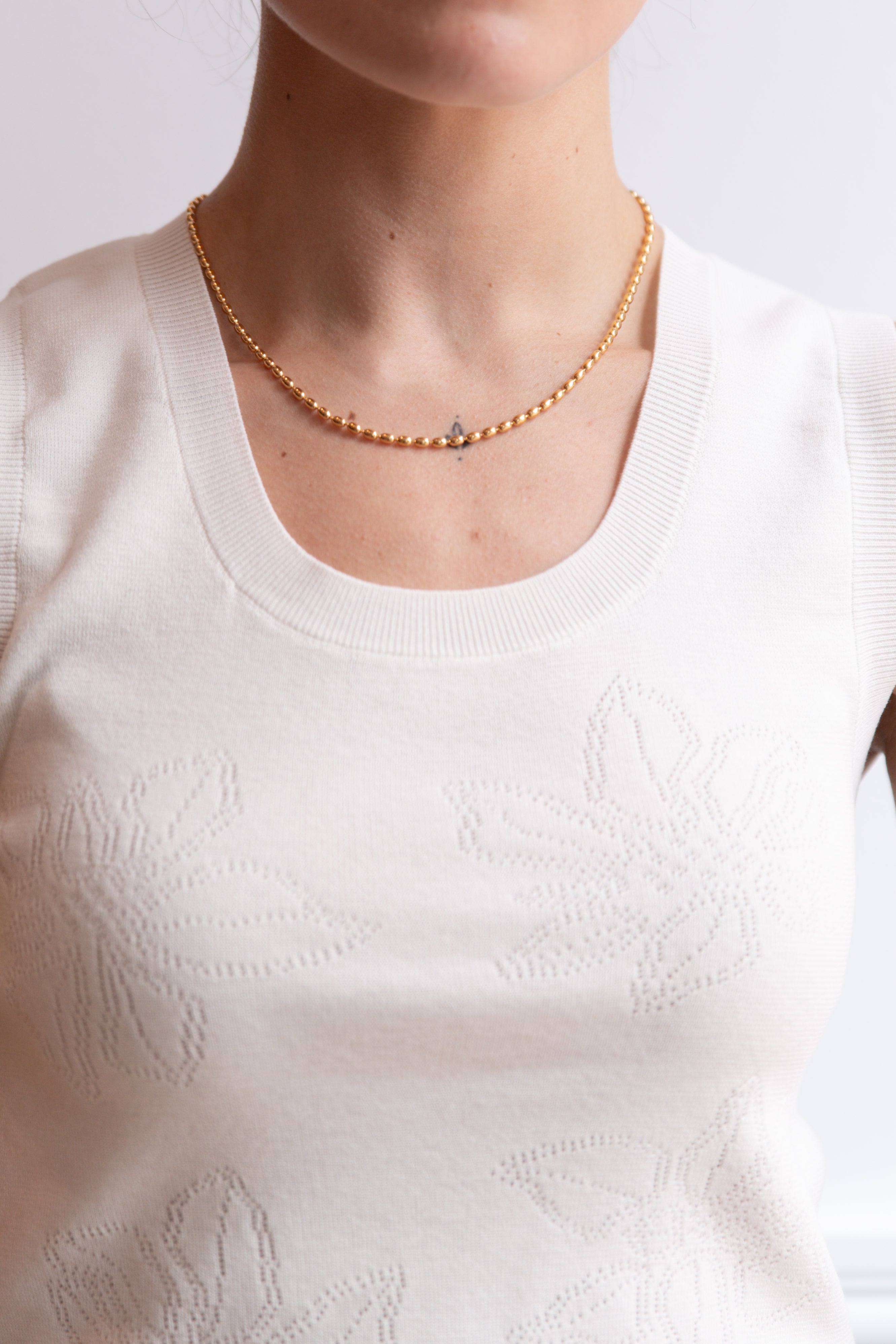 Gold 18" Seed Chain | SHOP BAZAAR