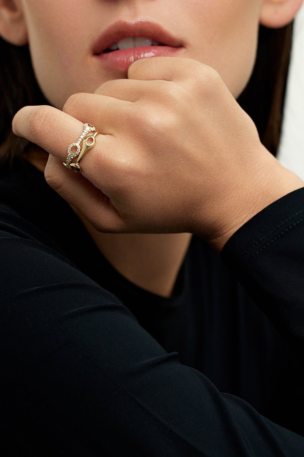 Small Lola Needle Ring | SHOP BAZAAR