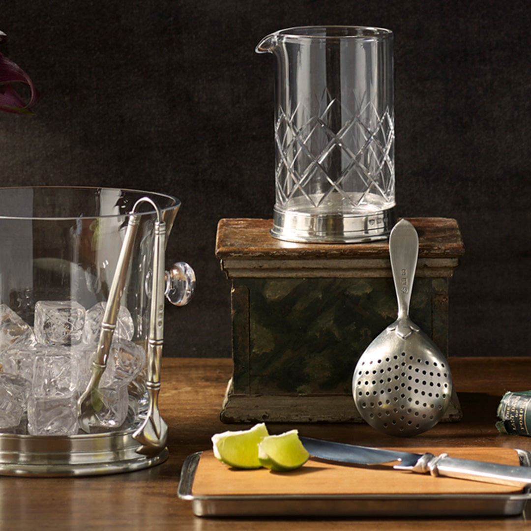 Mixing Glass & Strainer Set | SHOP BAZAAR