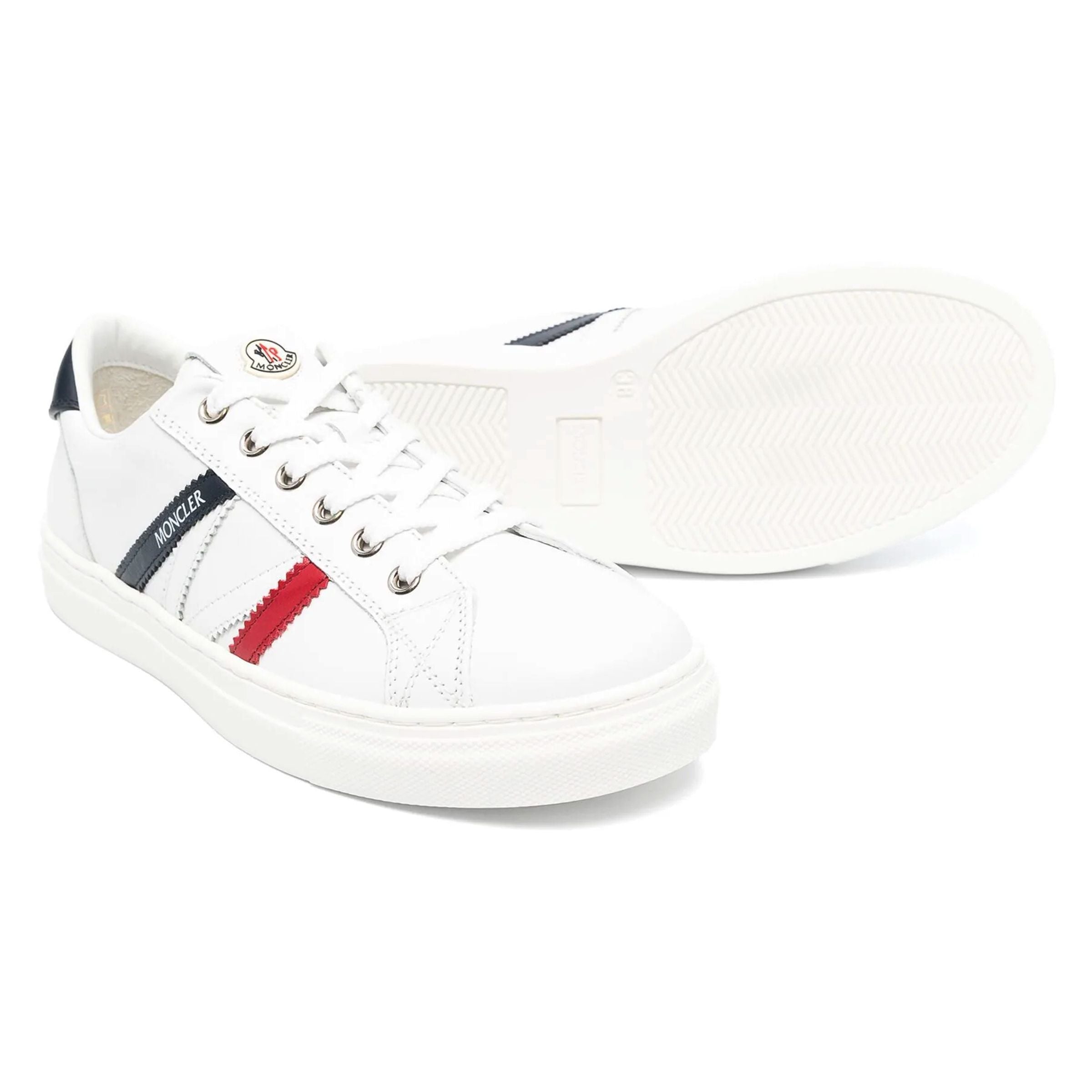 White Logo Sneakers | SHOP BAZAAR