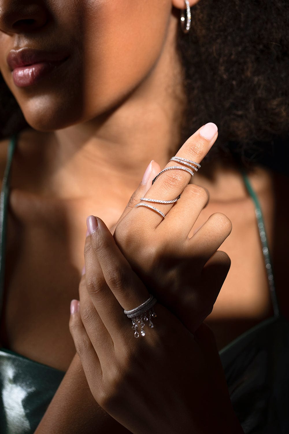 Diamond Mega Swirl Ring | SHOP BAZAAR