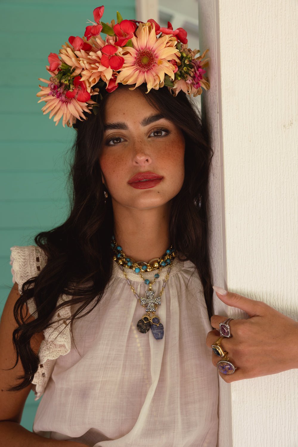 Pink Sapphire Bullet Chain | SHOP BAZAAR