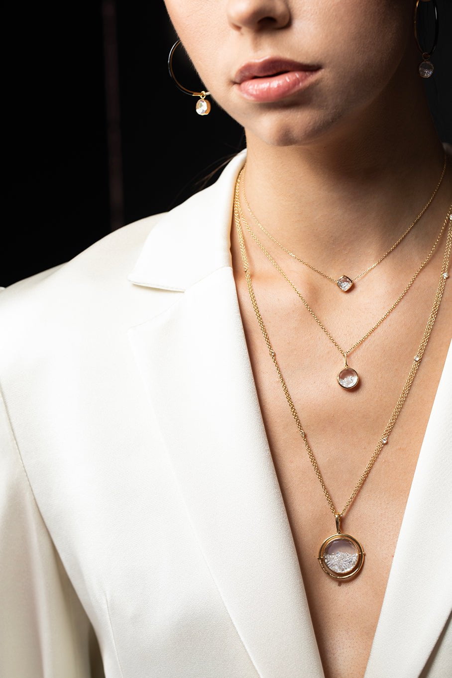 Core 12 Shaker Pendant Necklace | SHOP BAZAAR