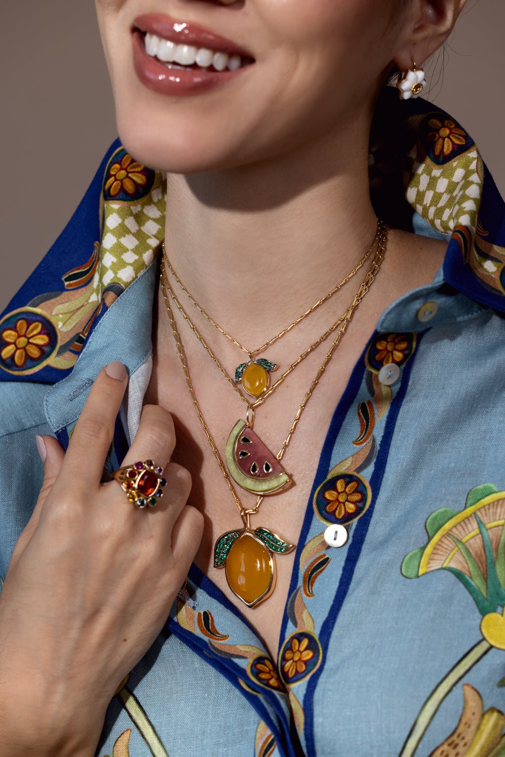 Lemon Necklace | SHOP BAZAAR