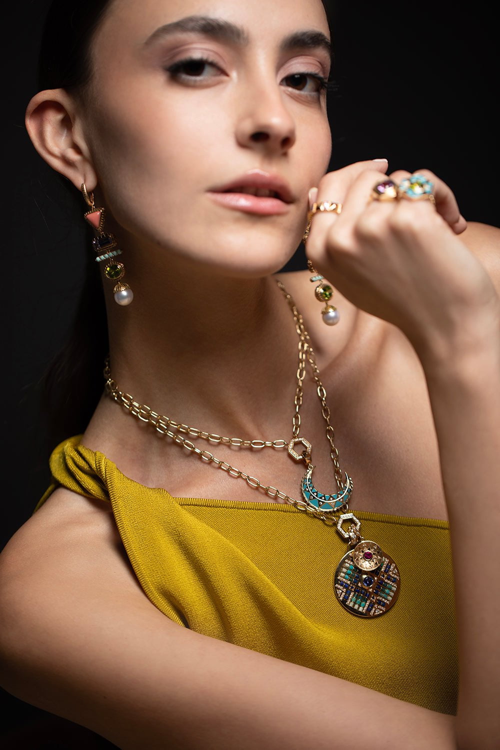 Mini Sun Sign Pendant | SHOP BAZAAR