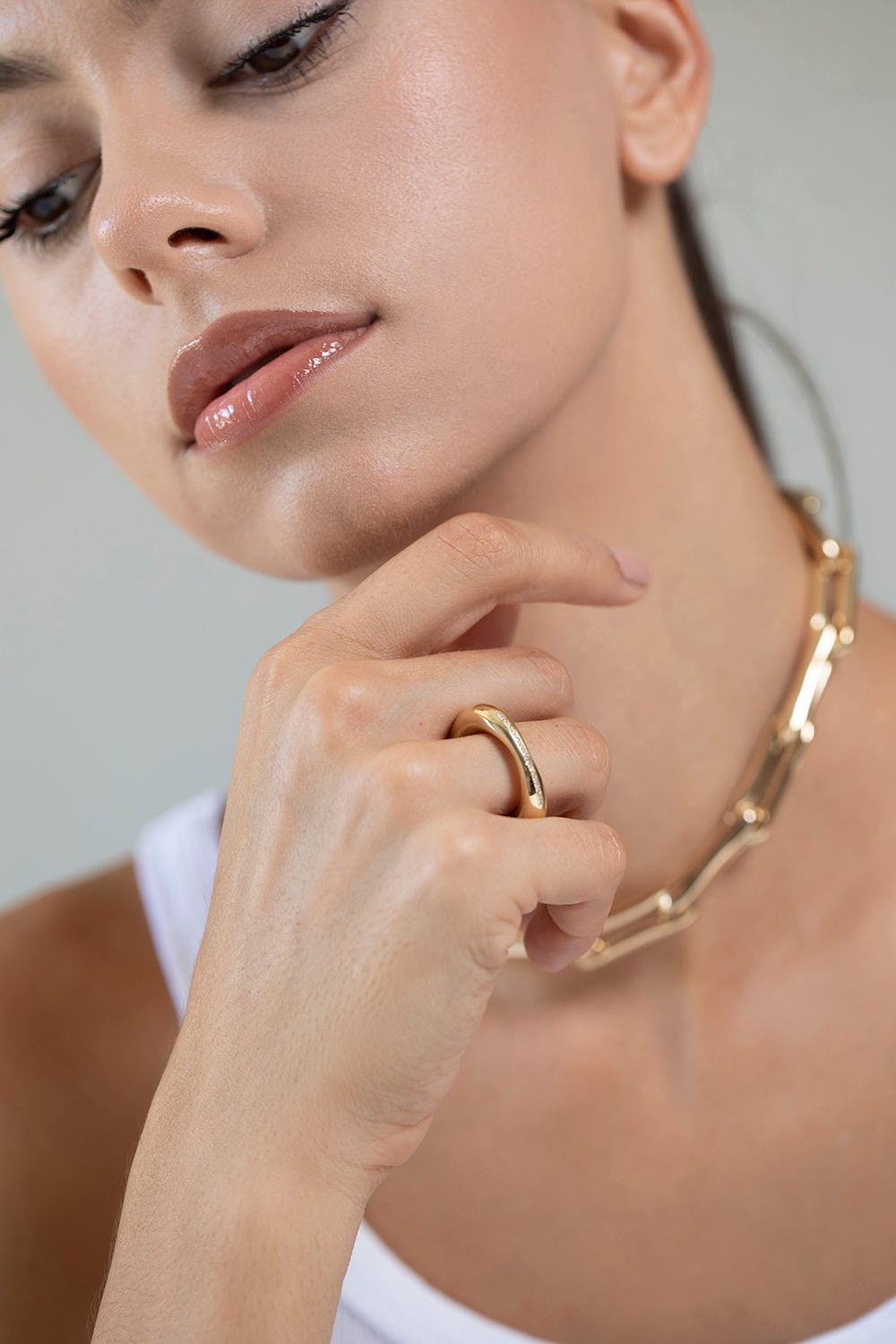 LR19-R4 - White Diamond Ring | SHOP BAZAAR