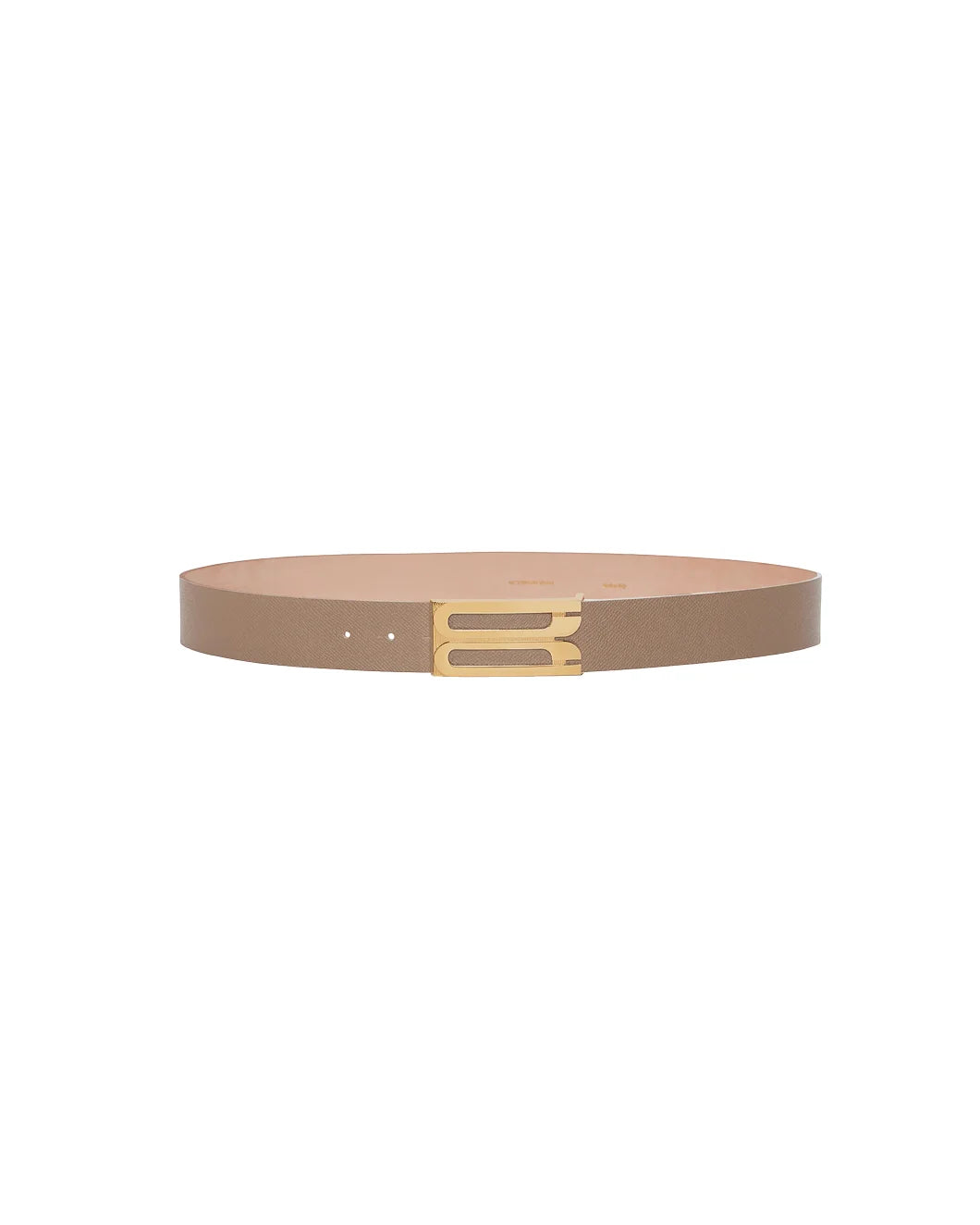 Frame Buckle Belt Dove Grey | SHOP BAZAAR