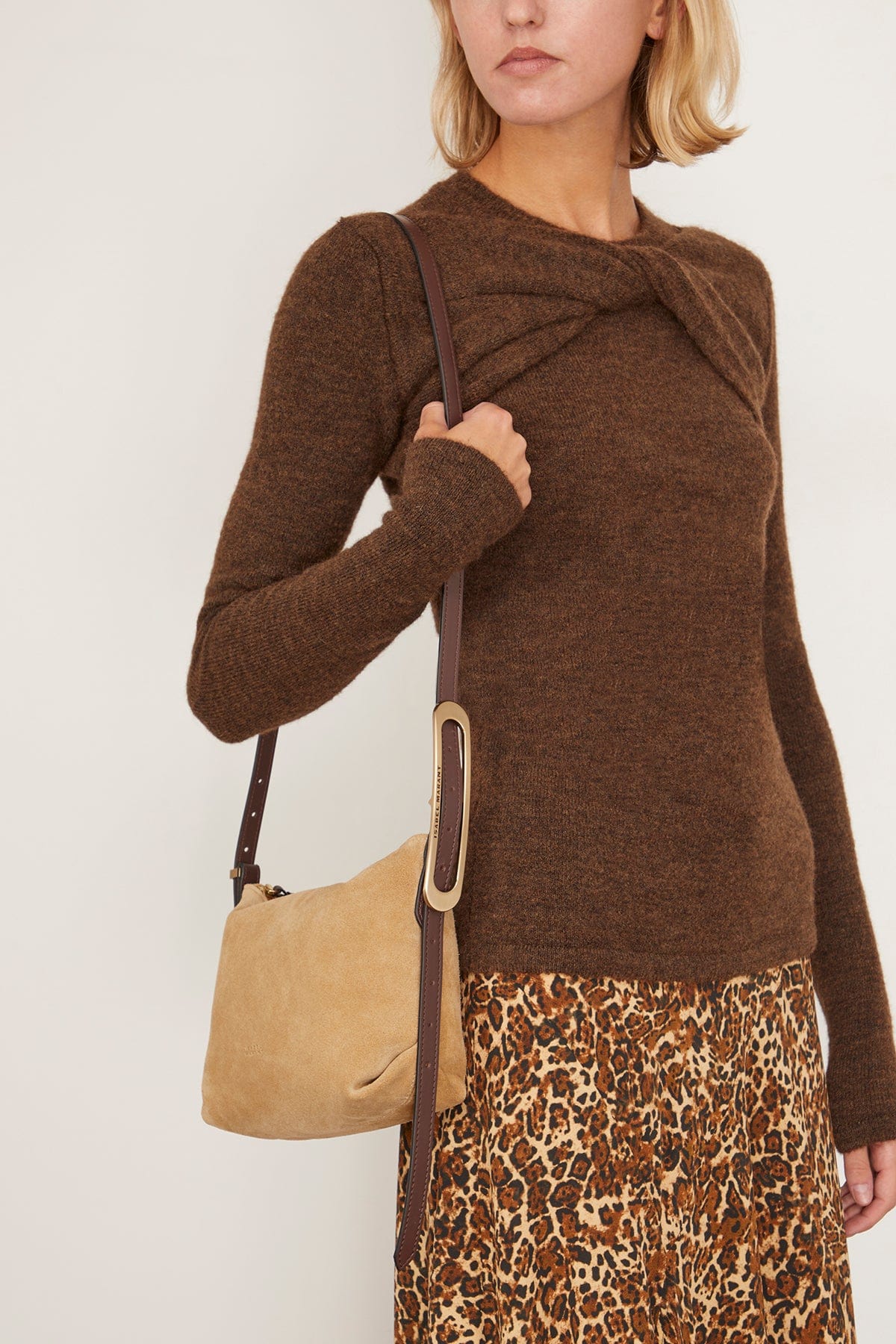 Leyden Mini Shoulder Bag - Sand | SHOP BAZAAR