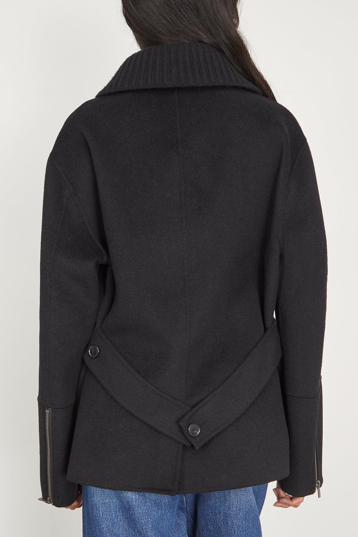 Poppy Jacket - Black / Navy | SHOP BAZAAR