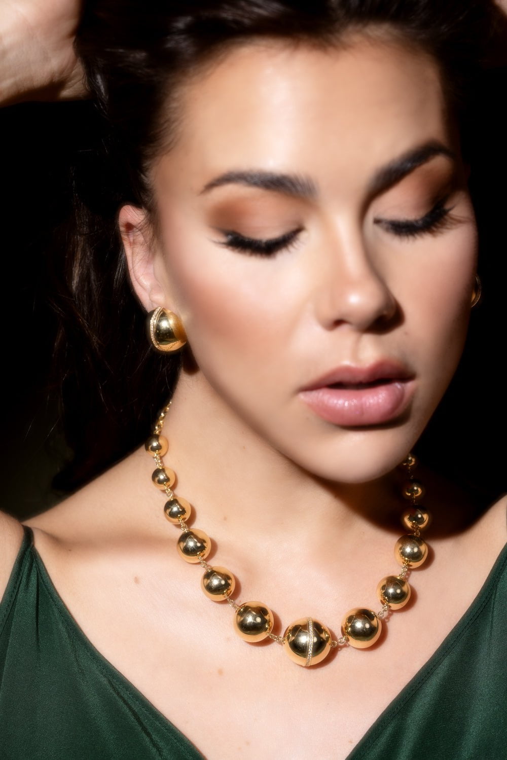 Large Sphere Earrings | SHOP BAZAAR