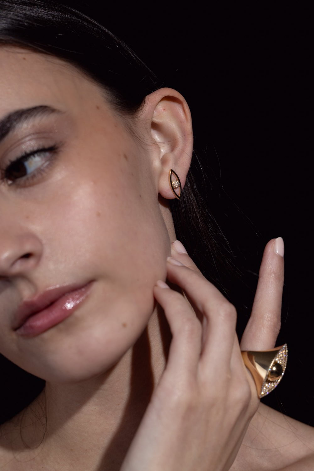 Small Reflection Stud Earrings | SHOP BAZAAR