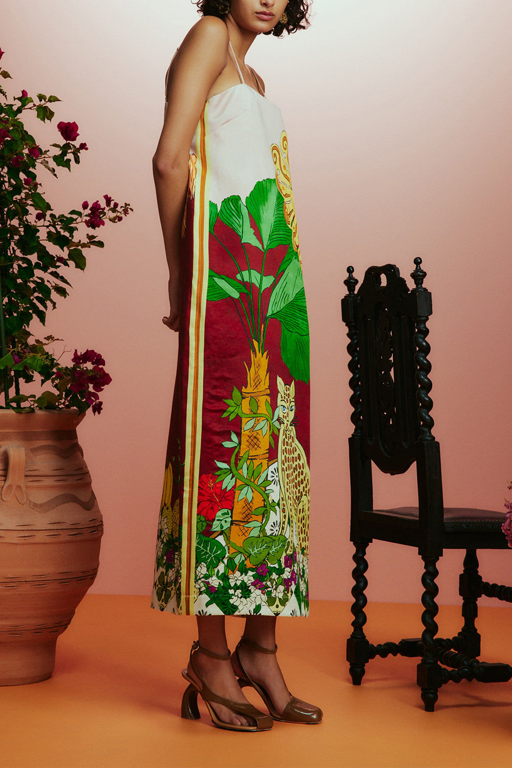 Tiger Slip Dress | SHOP BAZAAR