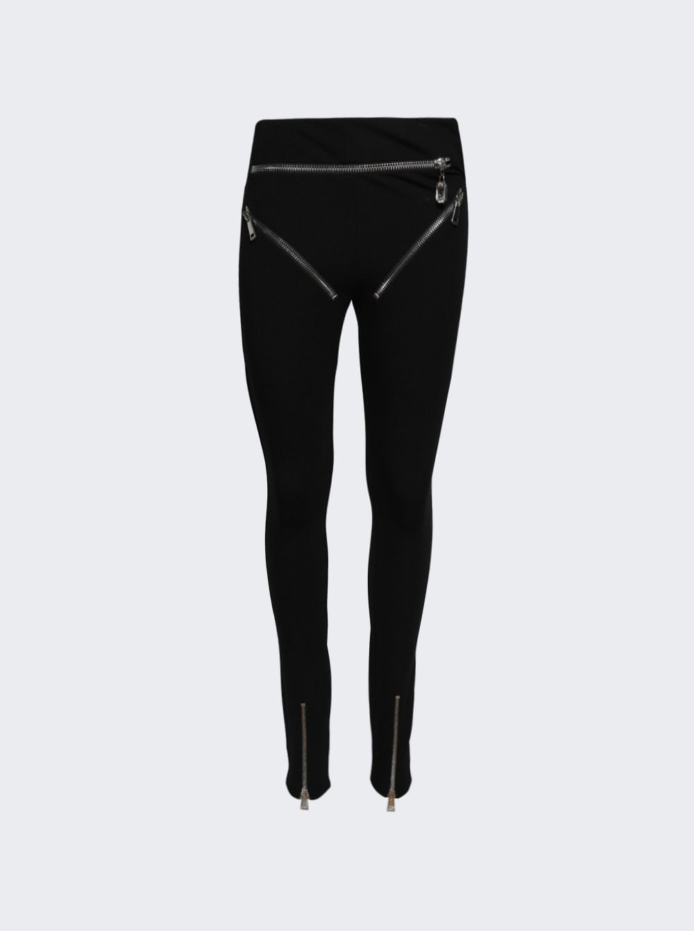 Zipper Brief Legging Black | SHOP BAZAAR