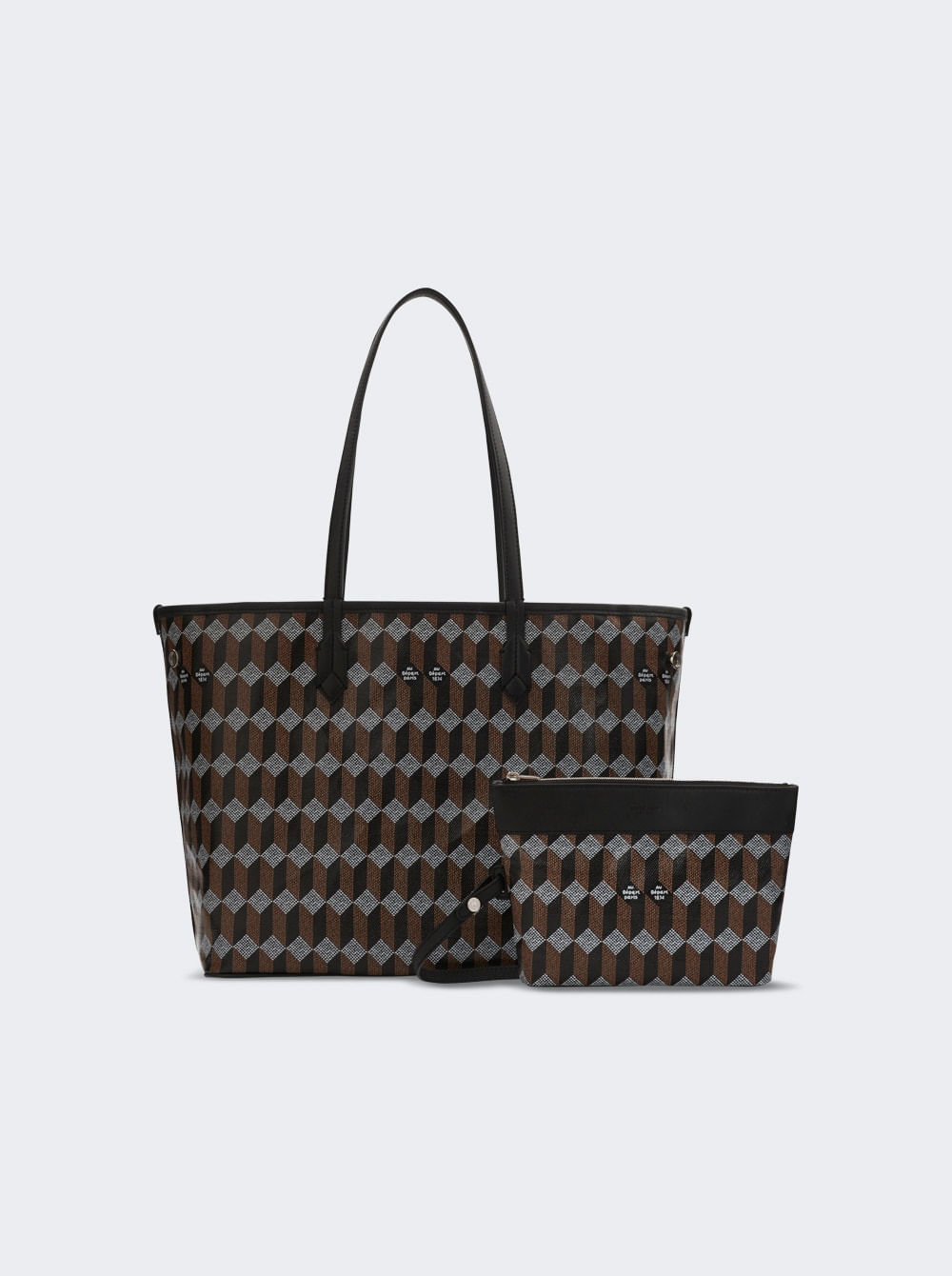 Coated Canvas 47 Tote Black | SHOP BAZAAR