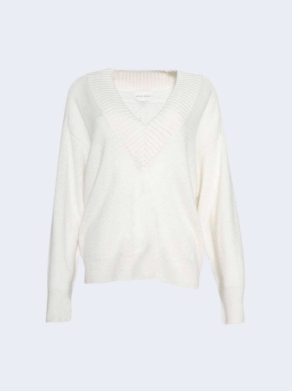 Sage Cashmere Sweater Ivory | SHOP BAZAAR