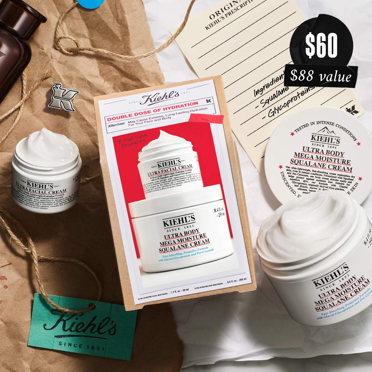 Double Dose Of Hydration Gift Set For Face & Body | SHOP BAZAAR