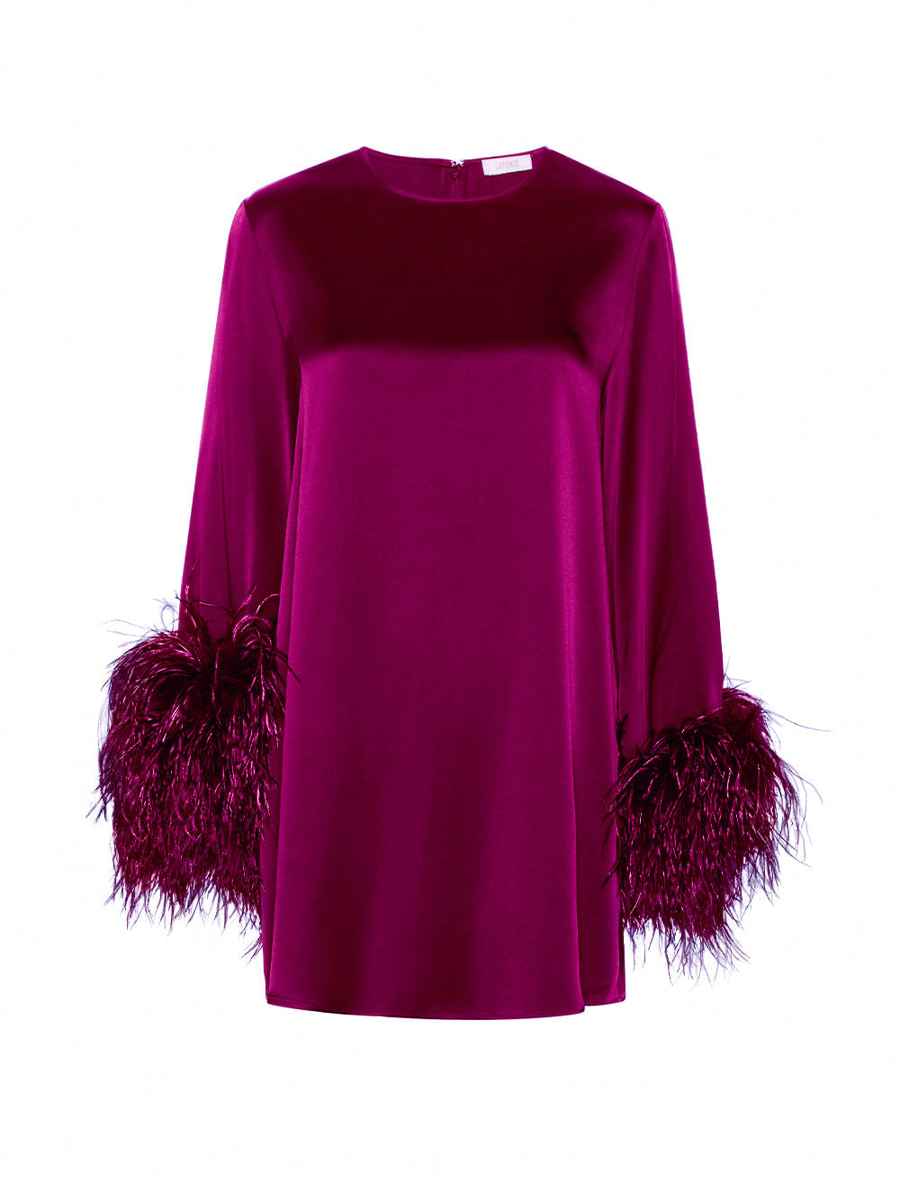 Feather-Trim Mini Dress | SHOP BAZAAR