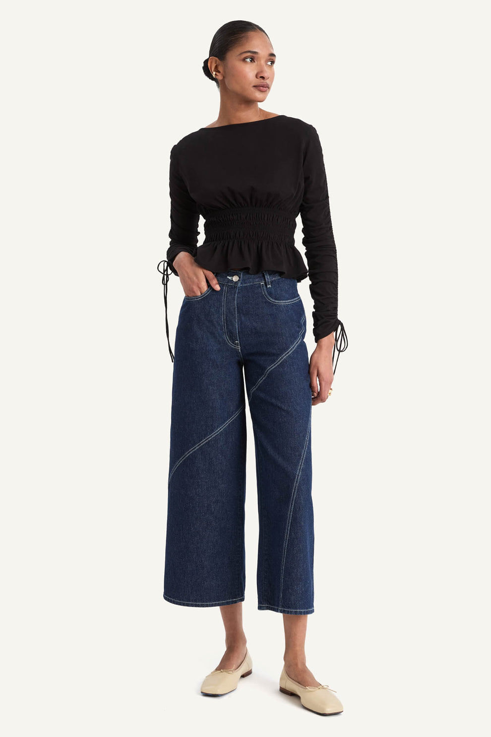 Mare Top - Cinder | SHOP BAZAAR