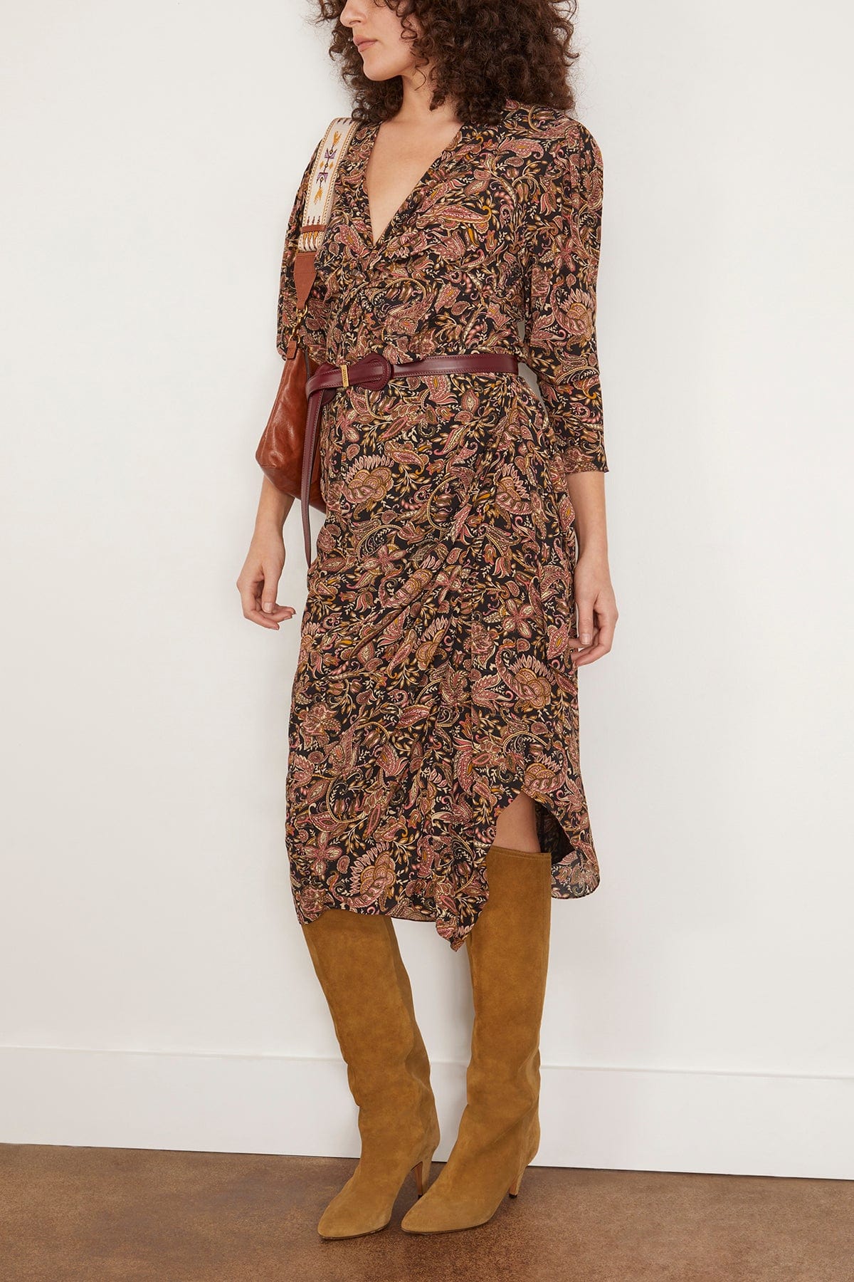 Zekia Top - Black/Ochre | SHOP BAZAAR