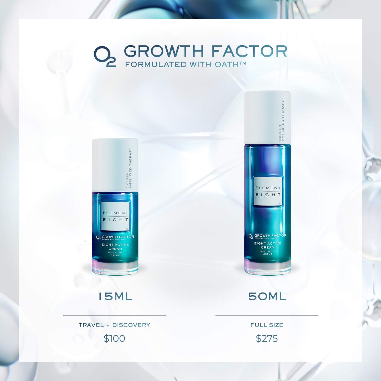 O2 Growth Factor Eight Active Brightening & Firming Cream | SHOP BAZAAR