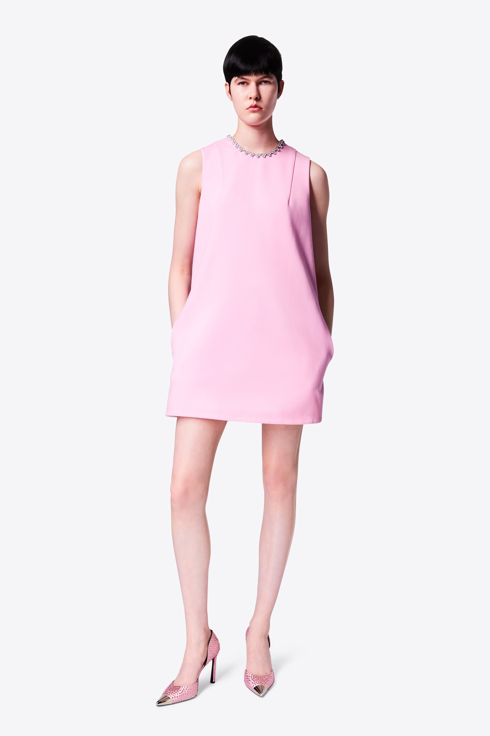 Crystal Heart Back Dress | SHOP BAZAAR