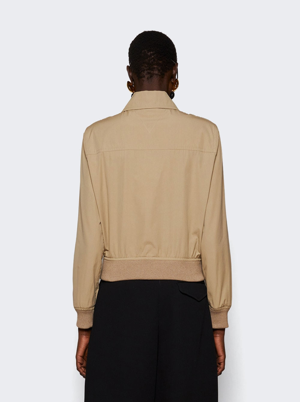 Compact Blouson Jacket Sand | SHOP BAZAAR
