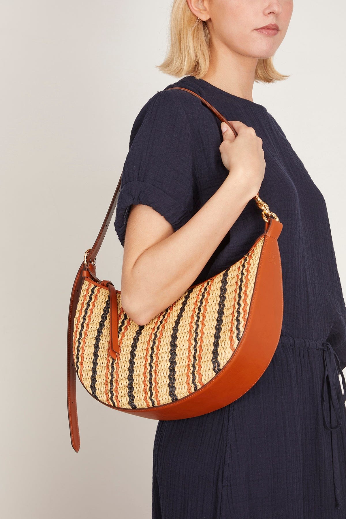 Twyla Small Hobo - Desert Stripe | SHOP BAZAAR